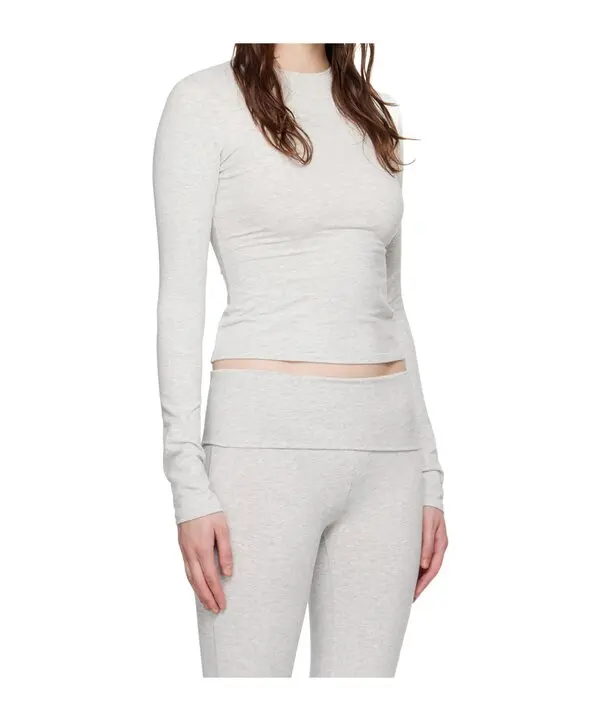 SKIMS Long-sleeved T-shirt - White