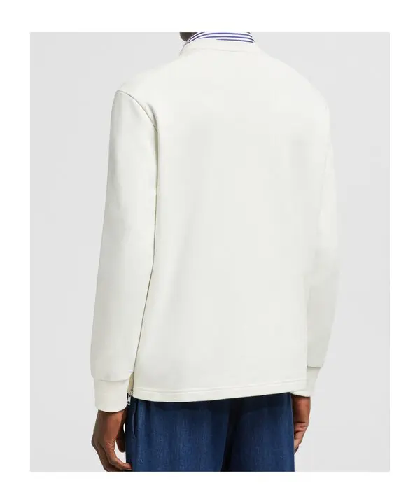 Moncler Logo Patch Chest Pocket Crewneck Sweatshirt