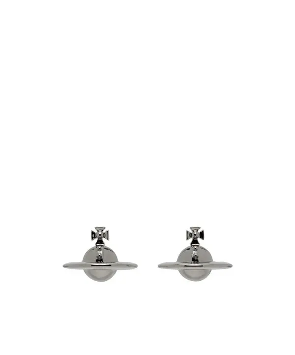 VIVIENNE WESTWOOD Solid Orb Logo Earrings