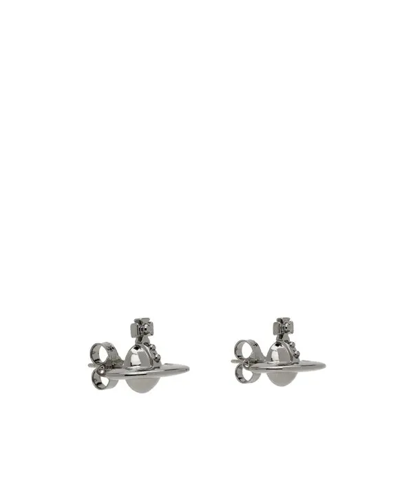 VIVIENNE WESTWOOD Solid Orb Logo Earrings