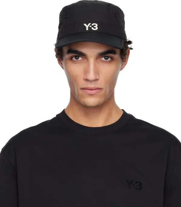 Y3 Logo Printed Workwear Cap