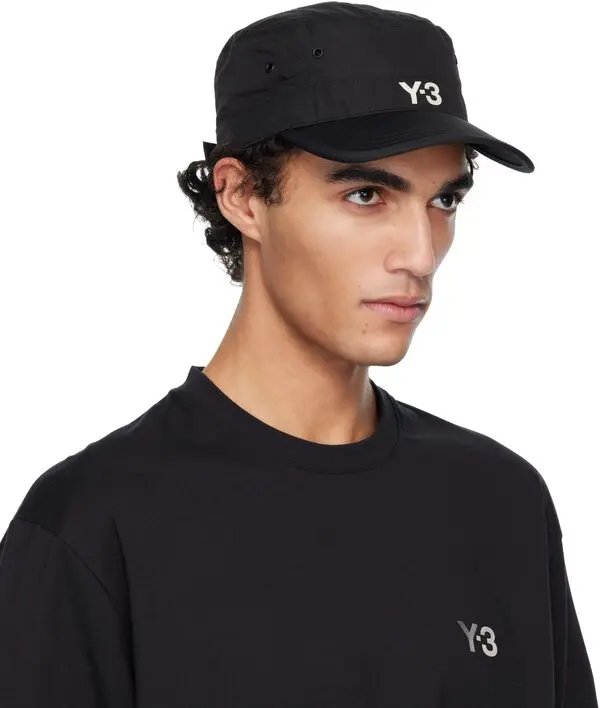 Y3 Logo Printed Workwear Cap