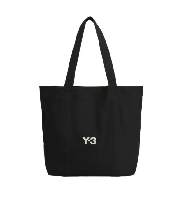 Y3 Logo Printed Tote Bag