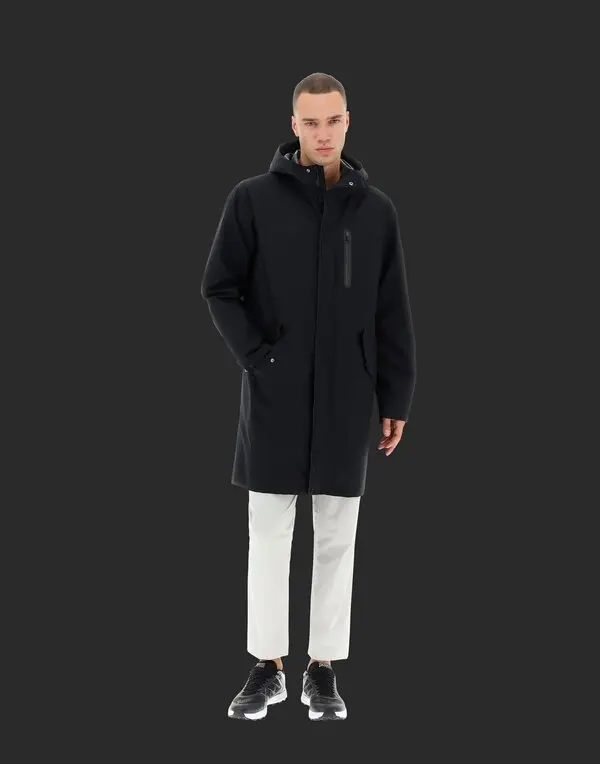 Herno A Vento Hooded Long Coat