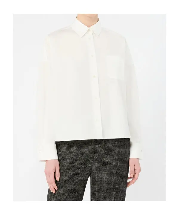 Max Mara Cotton Poplin Shirt