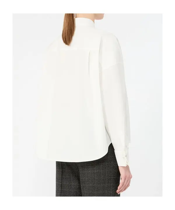 Max Mara Cotton Poplin Shirt