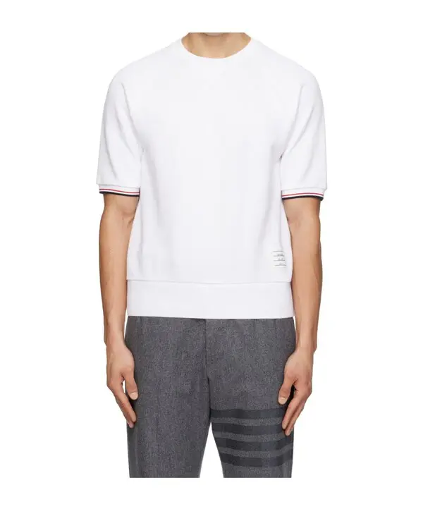 Thom Browne Crew Neck Short-sleeved T-shirt