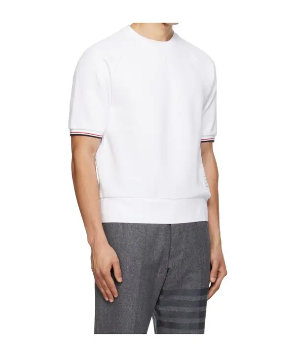 Thom Browne Crew Neck Short-sleeved T-shirt