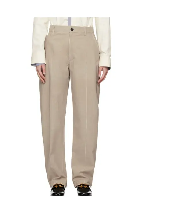 Bottega Veneta Printed Leather Casual Pants