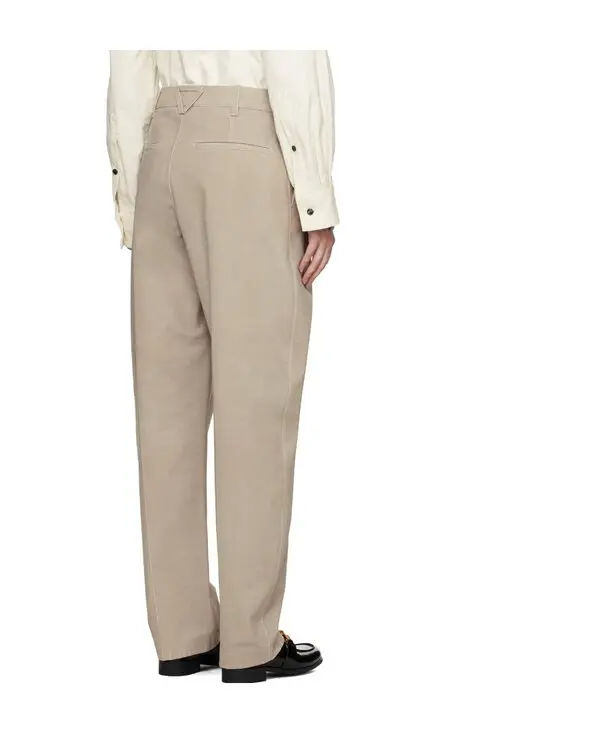 Bottega Veneta Printed Leather Casual Pants