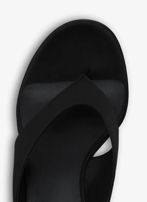 Alaïa Wedge Thong Sandals