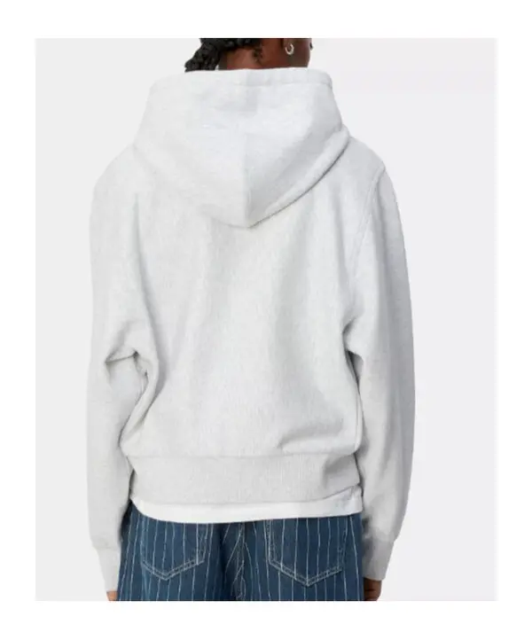 Carhartt Work In Progress American Script Zipped Hoodie