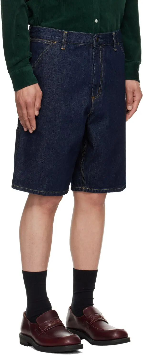 Carhartt Work In Progress Single Knee Denim Shorts
