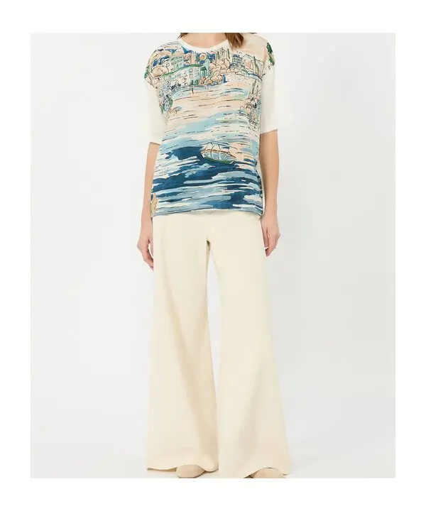 Max Mara Printed T-shirt