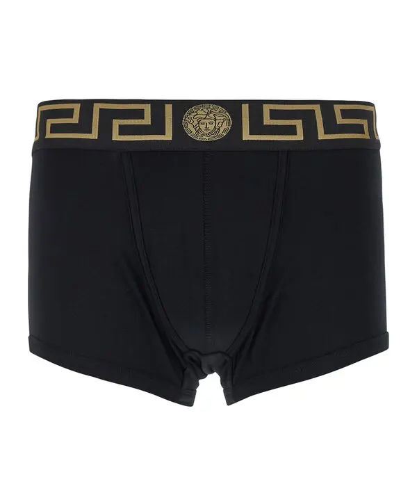 Versace Greca Border Stretched Boxer Briefs