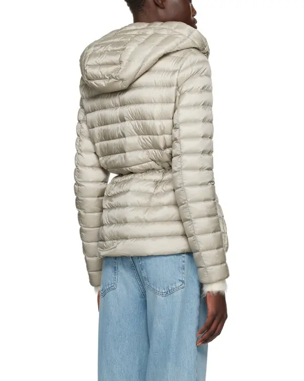Moncler Raie Short Down Jacket - Light Gray