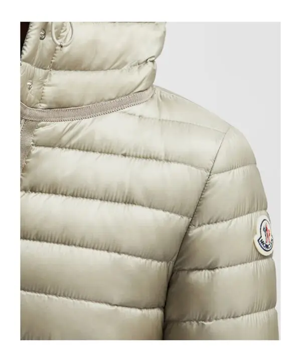 Moncler Raie Short Down Jacket - Light Gray