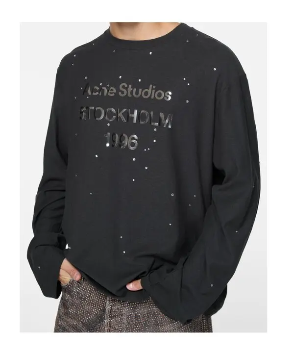 Acne Studios Crewneck Long-sleeved T-shirt