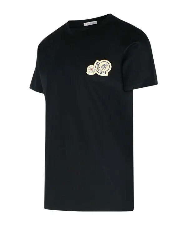 Moncler Logo Patch Crewneck T-shirt