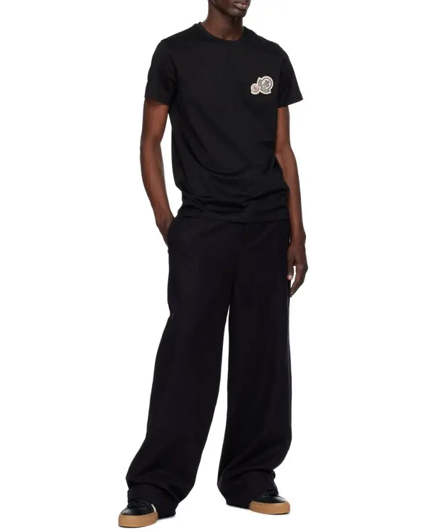 Moncler Logo Patch Crewneck T-shirt