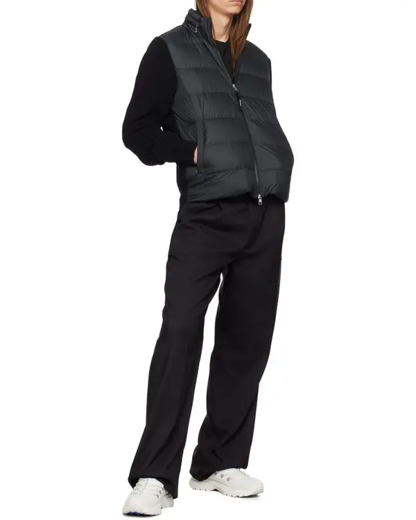 Moncler Logo Patch Padded Cardigan