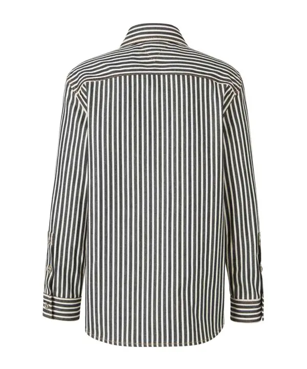 Bottega Veneta Striped Long-sleeved Shirt