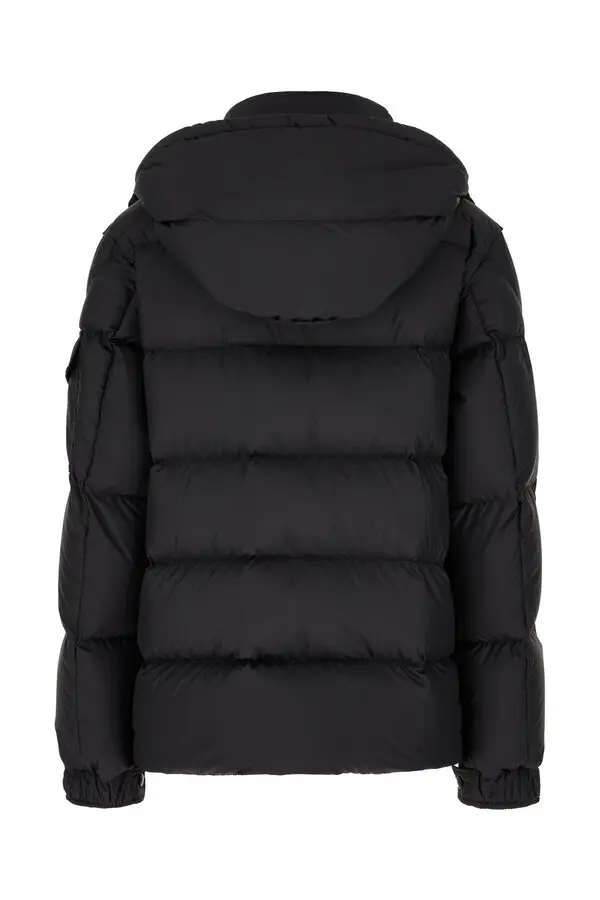 Moncler Maya 70 Hooded Short Puffer Jacket - Black
