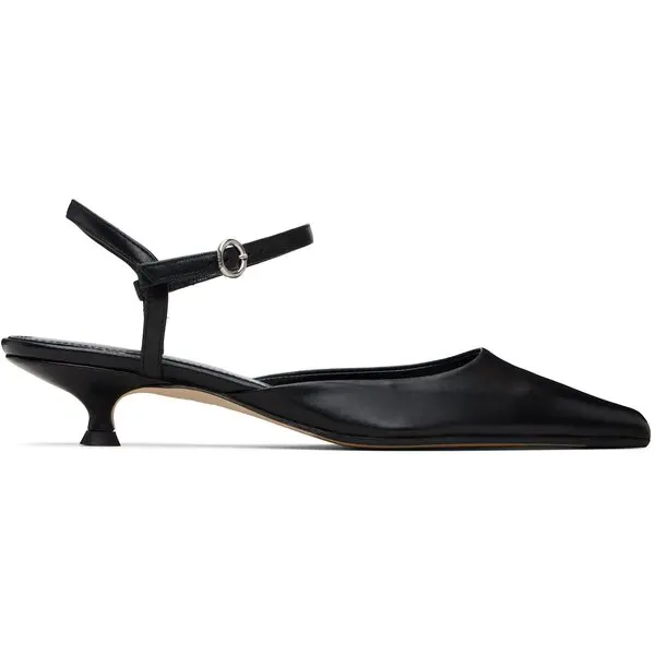 AeydĒ Colette 35mm Pointed-toe Leather Pumps