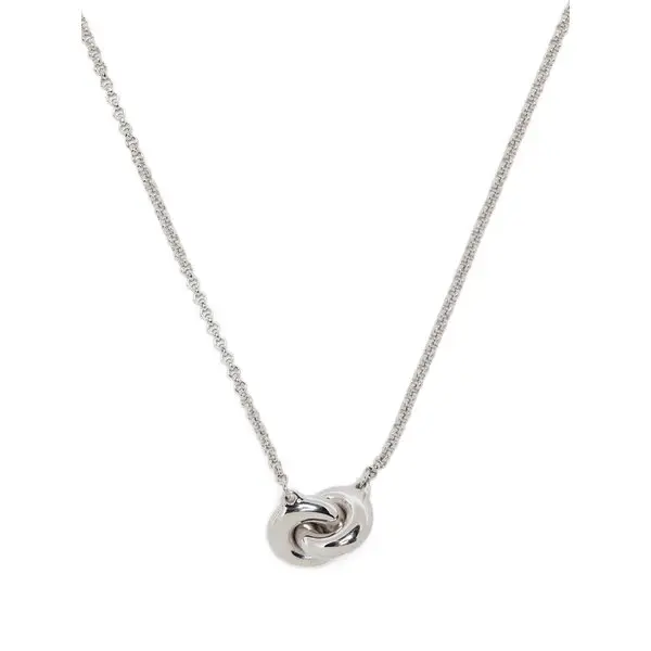 Tom Wood Sphere Double Pendant Necklace