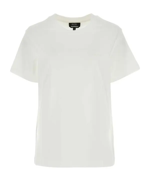 A.p.c. Crewneck Short-sleeved T-shirt - White