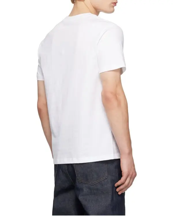 A.p.c. Crewneck Short-sleeved T-shirt - White