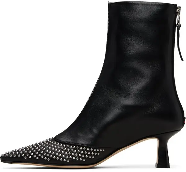 AeydĒ Sila Mini Stud Leather Boots
