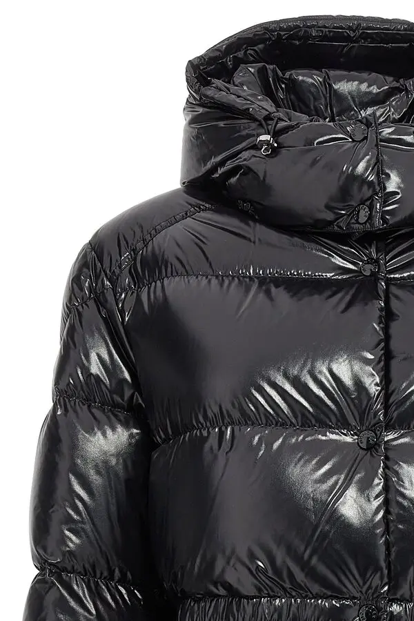 Moncler Cavettaz Hooded Long Padded Jacket