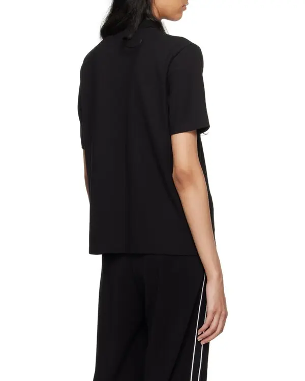 Moncler Embroidered Logo Polo Shirt