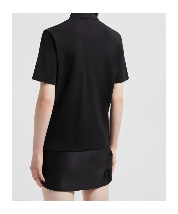 Moncler Embroidered Logo Polo Shirt