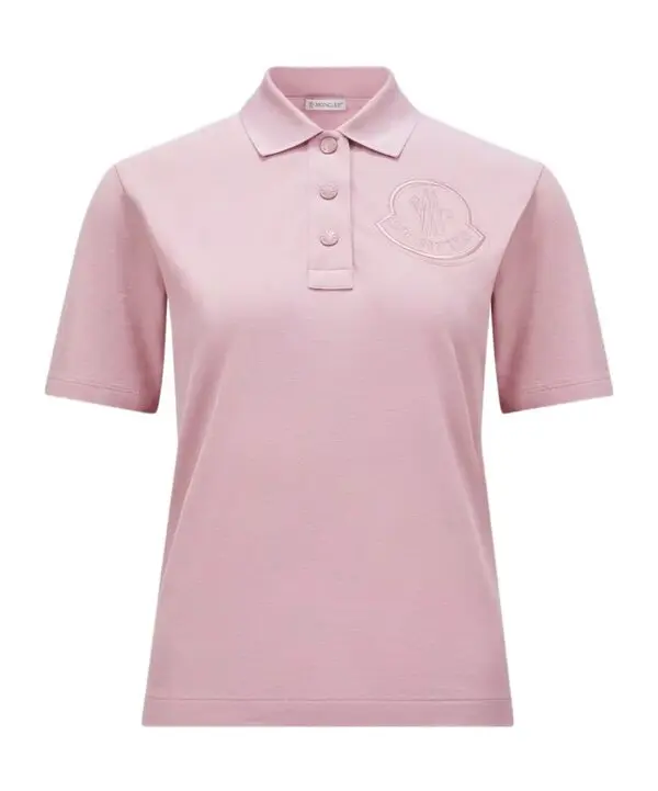 Moncler Embroidered Logo Polo Shirt