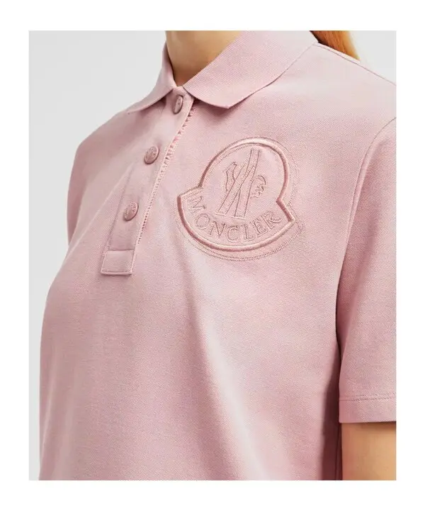 Moncler Embroidered Logo Polo Shirt