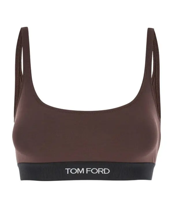 TOM FORD Logo Waistband Bralette
