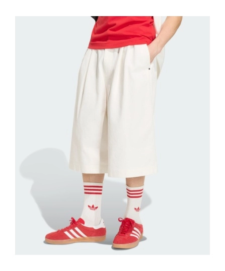 ADIDAS ORIGINALS Wide-leg Denim Shorts