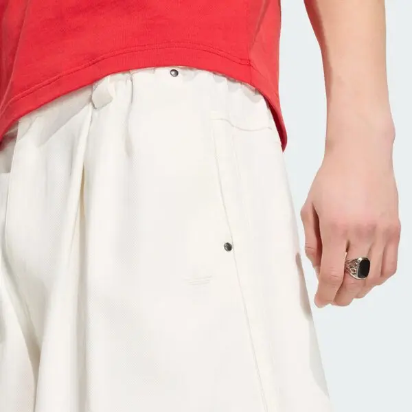 ADIDAS ORIGINALS Wide-leg Denim Shorts