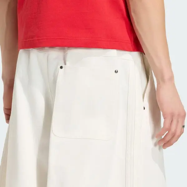 ADIDAS ORIGINALS Wide-leg Denim Shorts
