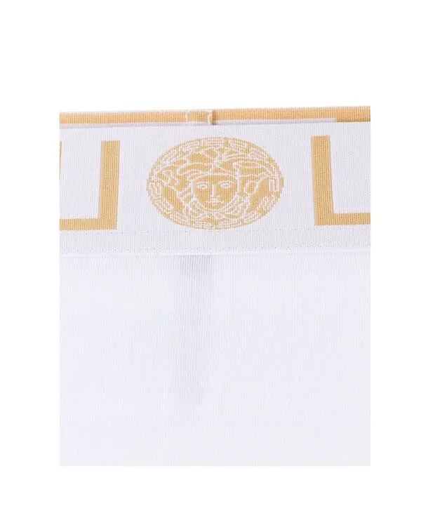 Versace Greca-border High-cut Briefs