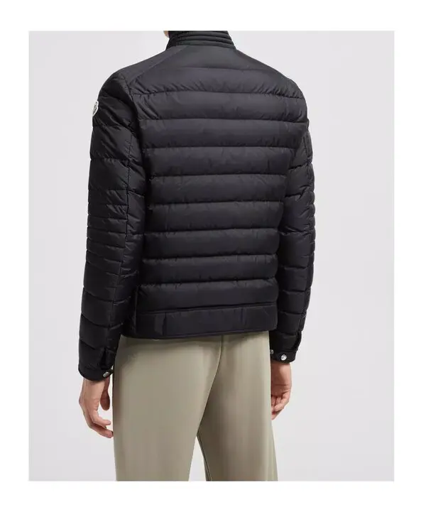 Moncler Amiot Down Biker Jacket