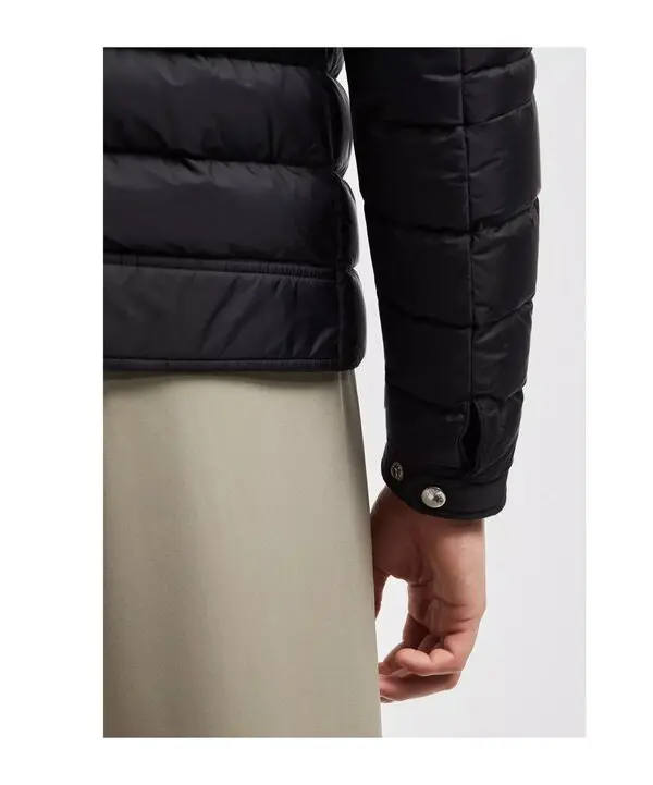 Moncler Amiot Down Biker Jacket
