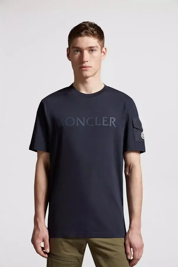 Moncler Laminated Logo T-shirt