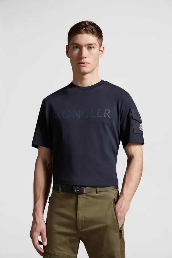Moncler Laminated Logo T-shirt