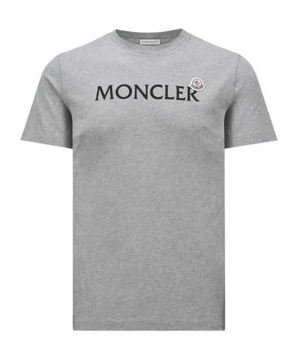 Moncler Logo Flocked T-shirt
