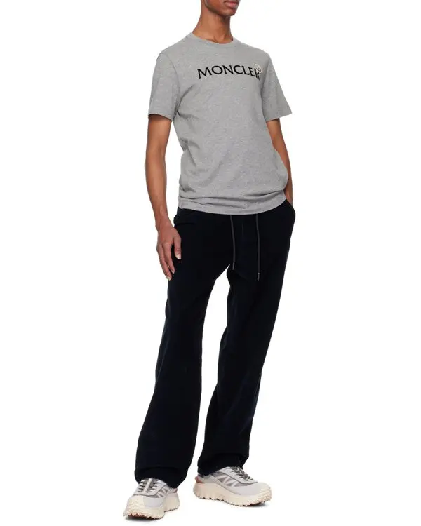 Moncler Logo Flocked T-shirt