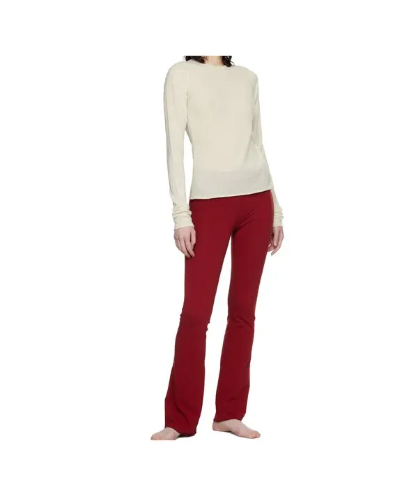 SKIMS Translucent Knitted T-shirt