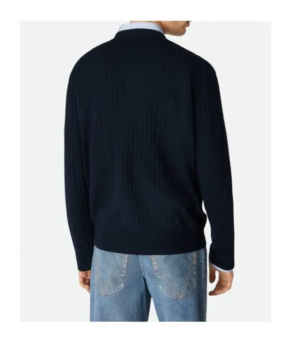 Bottega Veneta Wool Rib Cardigan